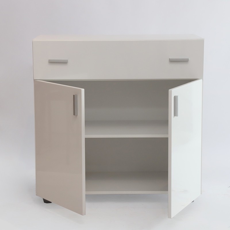 Caisson cuisine bas 2 portes + 1 tiroir