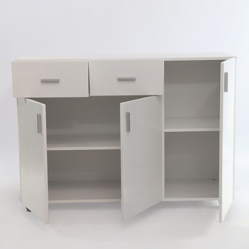 Caisson cuisine bas 3 portes + 2 tiroirs